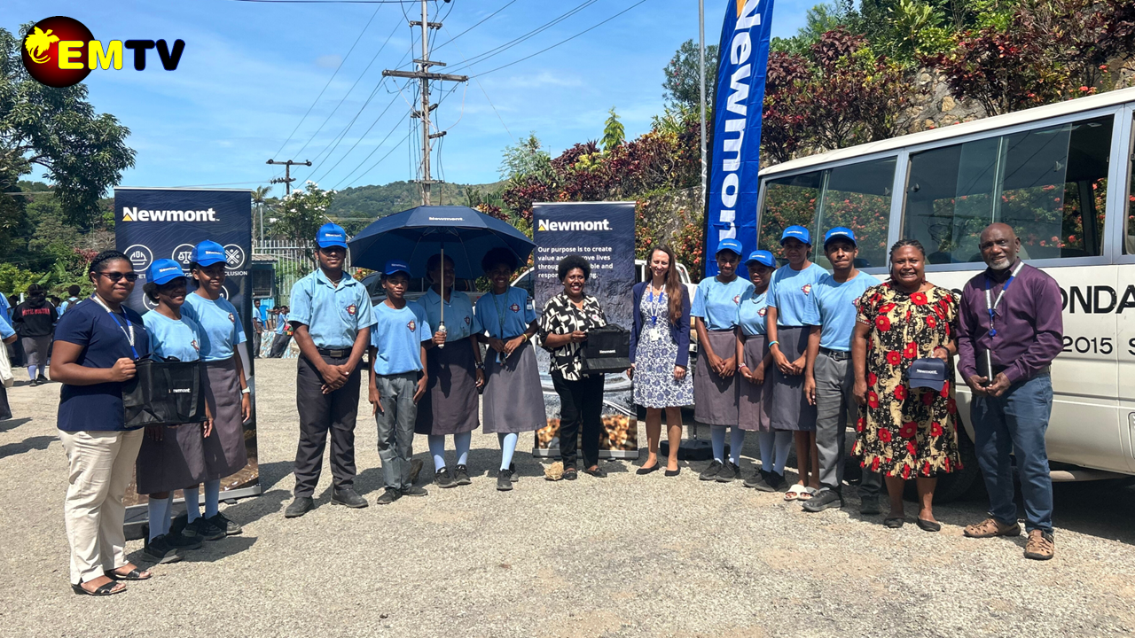 NEWMONT PARTNERS WITH STUDENTS FOR A CORRUPTION-FREE FUTURE — EMTV ONLINE