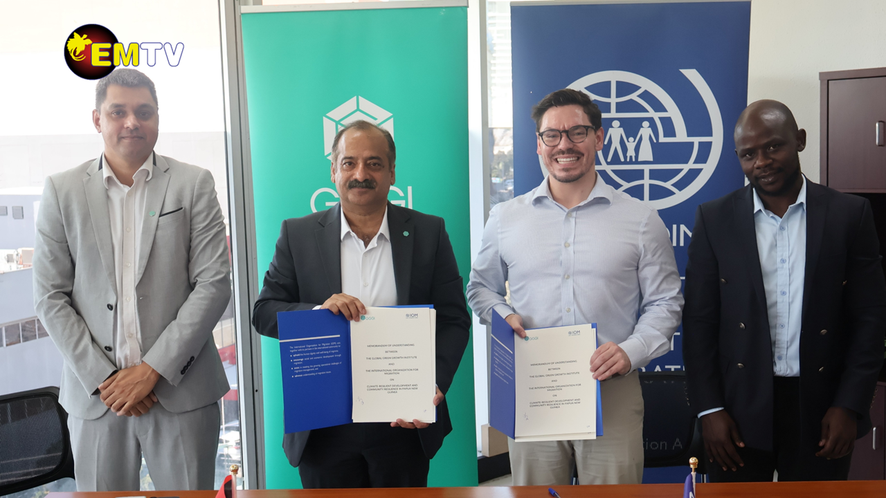 MOU SIGNED TO ADVANCE CLIMATE-RESILIENT DEVELOPMENT IN PNG — EMTV ONLINE