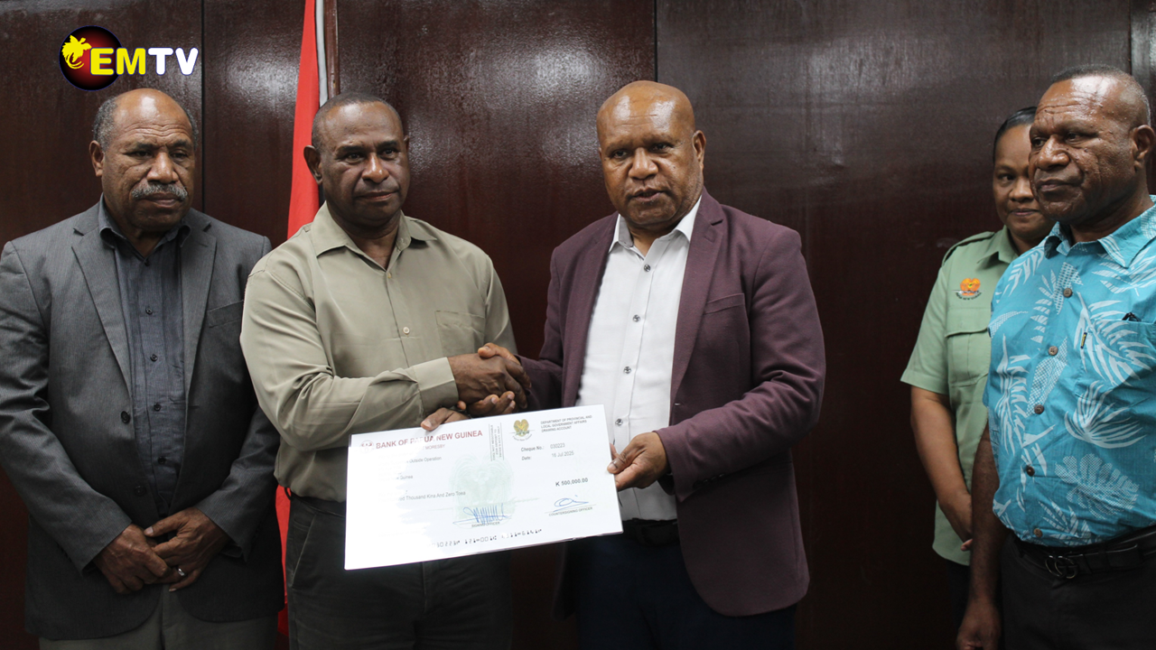 WUTUNG BORDER-POST RECEIVE K500, 000 MAINTENANCE FUNDING — EMTV ONLINE
