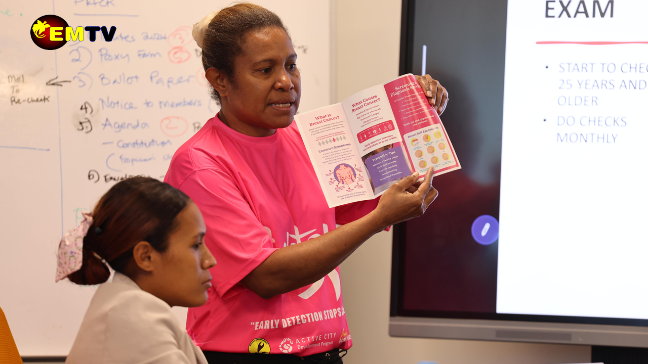 EDUCATIONAL SESSION ON BREAST CANCER AWARENESS — EMTV ONLINE