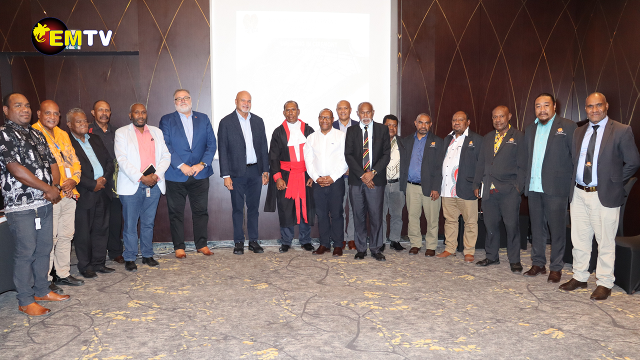 NADZAB LAND DEVELOPMENT AUTHORITY SWORN IN — EMTV ONLINE